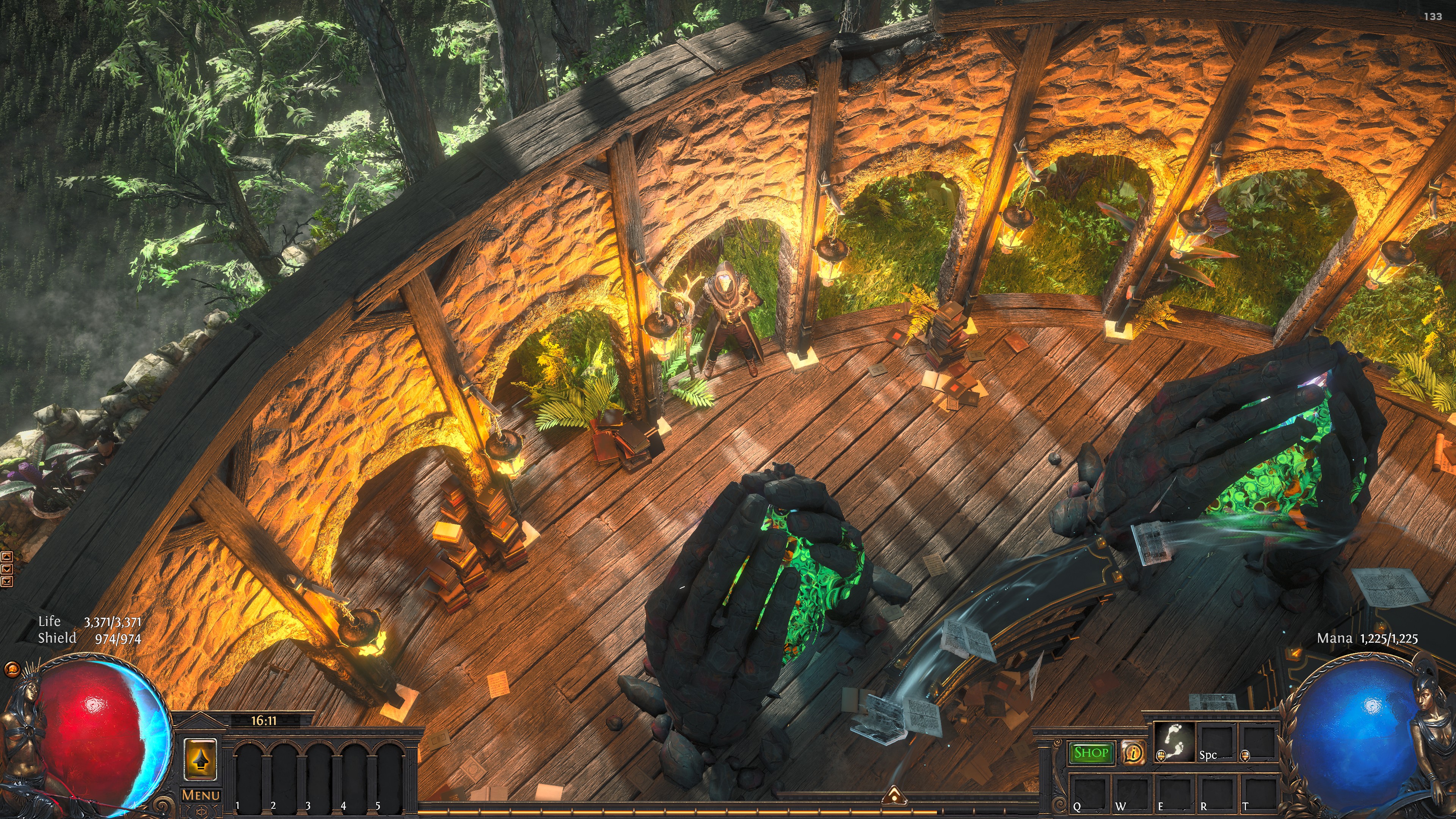 Overgrown Arcane Tower - Hideoutshowcase.com